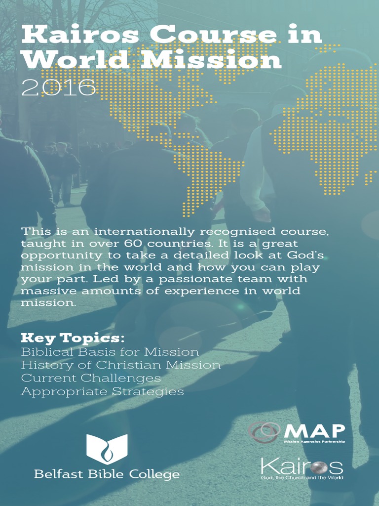 Kairos Course in World Mission: Key Topics | PDF