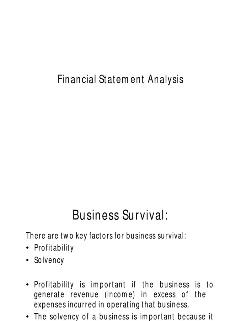 Financial Statement | PDF | Financial Ratio | Dividend