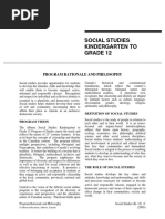 NCSS Curriculum Standards Overview | PDF | Social Group | Institution