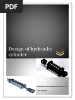 Hydraulic Cylinder Design Guide | PDF | Piston | Materials