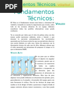 Fases y técnica del remate en voleibol | PDF | Vóleibol | Deportes