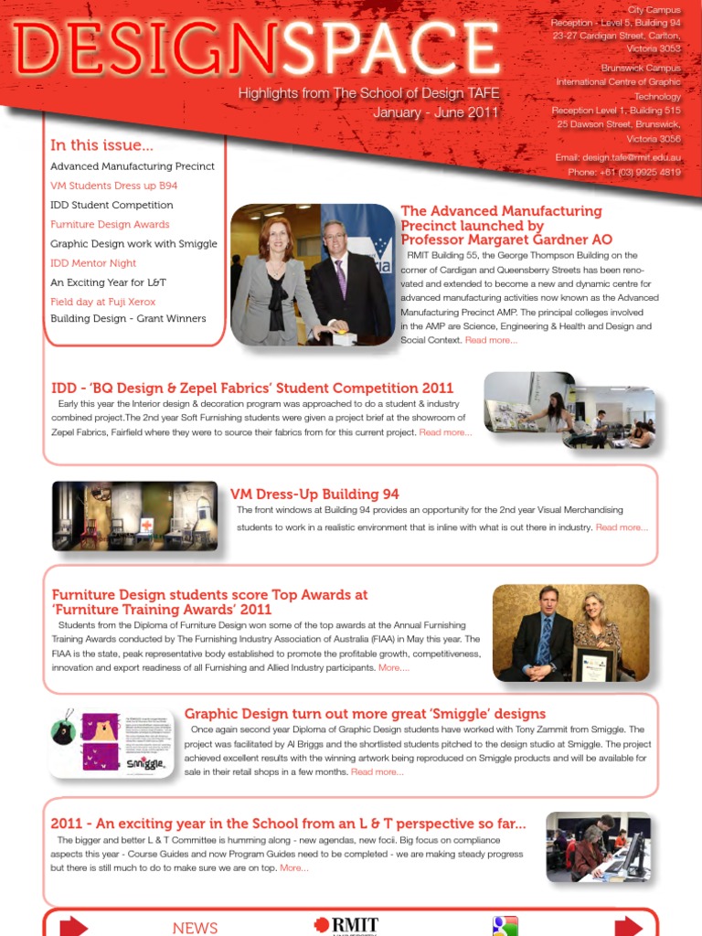 In This Issue... : Highlights From The School of Design TAFE January ...
