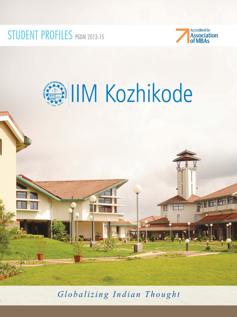 IIM Class of 2015 Student Profiles PDF | PDF | Further Education | Science