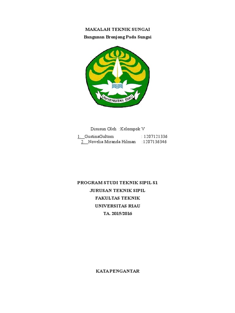 Bronjong Sungai-Kelompok V | PDF