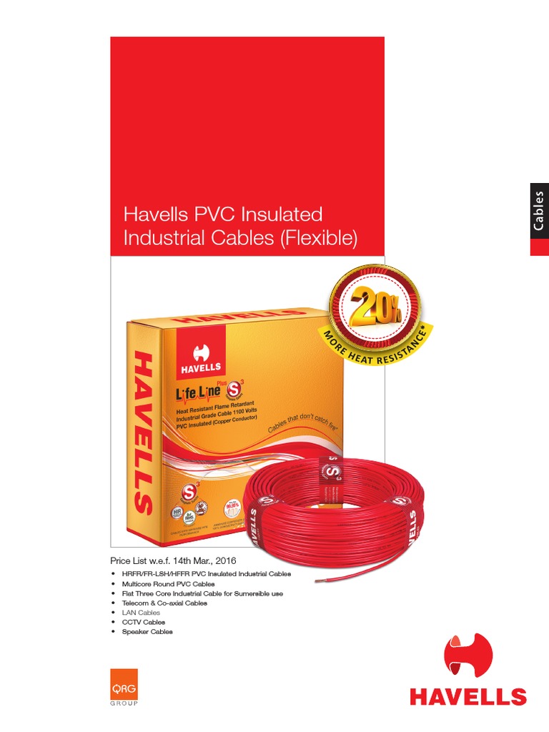 Consumer Flexible Cables Price List PDF | PDF | Coaxial Cable ...