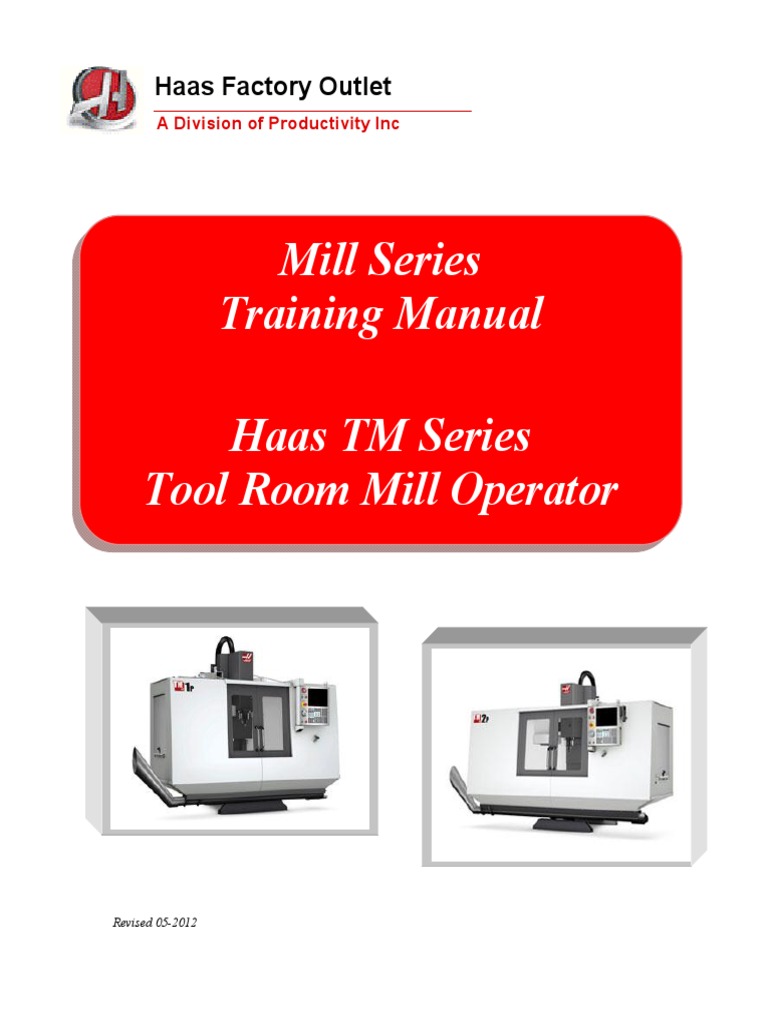 Haas TM Manual | PDF | Computer Keyboard | Numerical Control