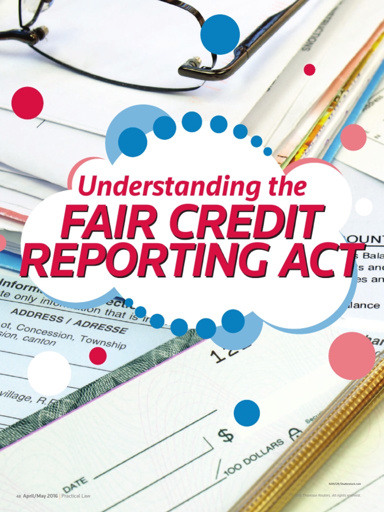 Understanding The FCRA | PDF | Class Action | Standing (Law) Understanding The FCRA | PDF | Class Action | Standing (Law)