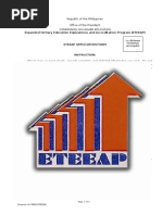 ETEEAP Application Form | PDF | Academic Degree | Academic Certificate