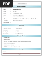 Connie Resume Updated | PDF | Employment | Business