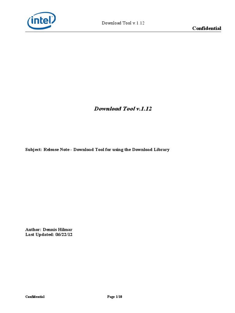 DownloadTool - ReleaseNote | PDF | Library (Computing) | Directory (Computing)