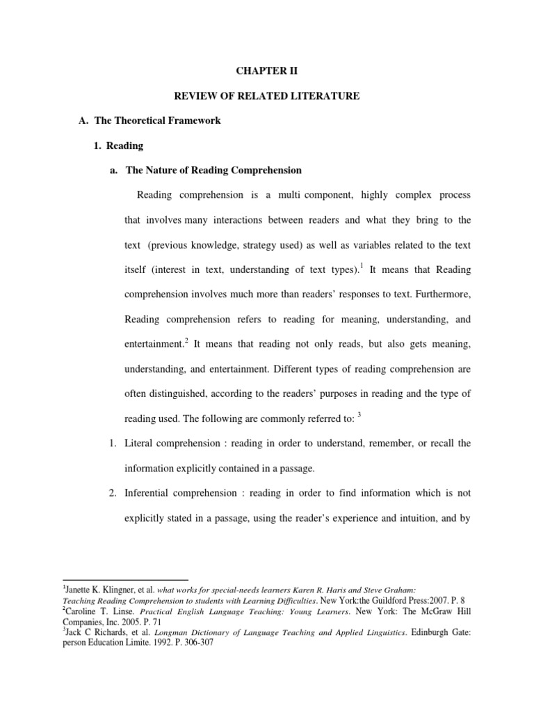 Reading Comprehension Types and Purposes | PDF | Reading Comprehension ...