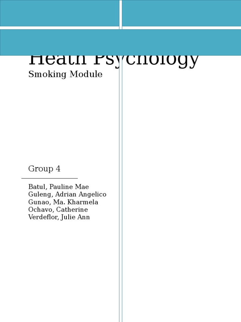 Understanding the Health Impacts of Smoking: An Analysis of the Harmful ...