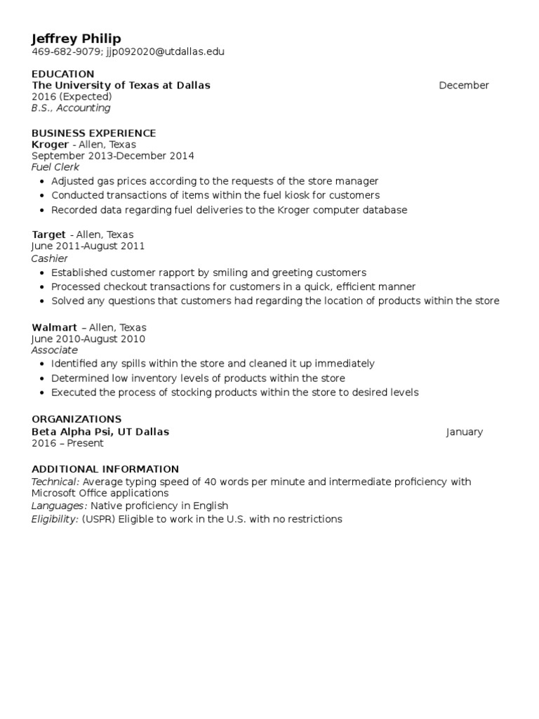 Current Resume | PDF