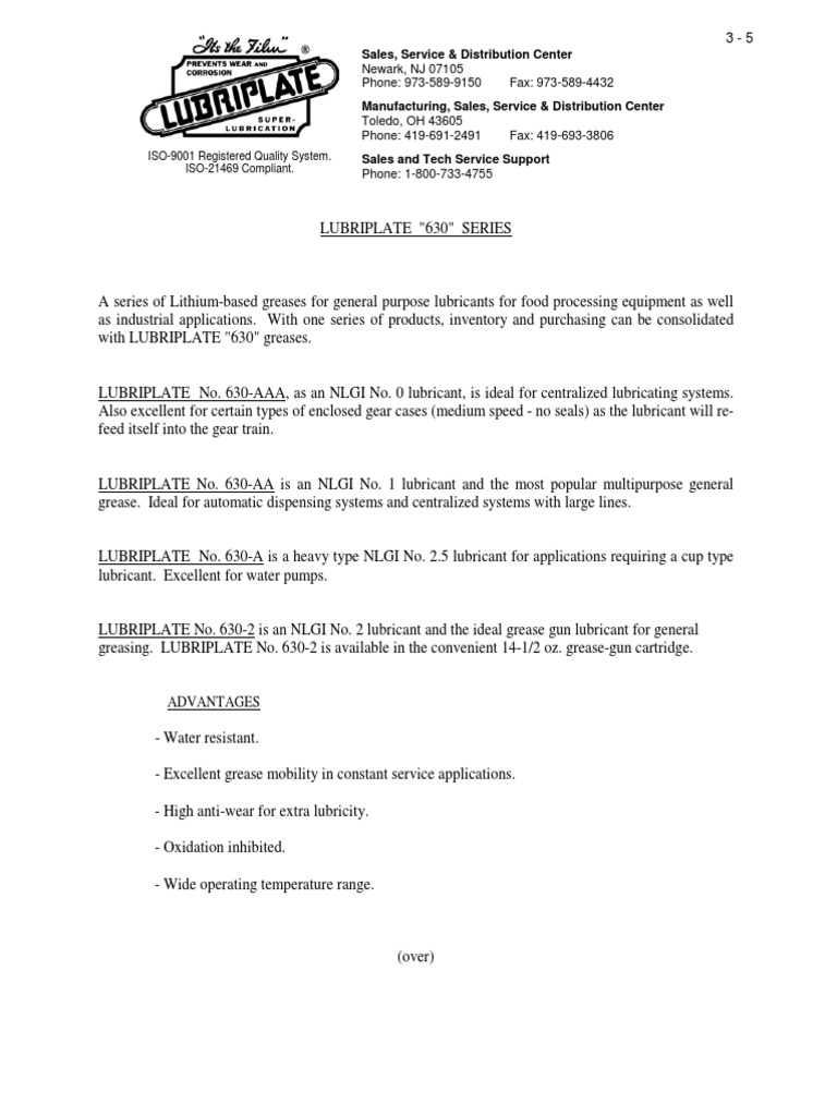 ISO-9001 Registered Quality System. ISO-21469 Compliant.: Newark, NJ ...