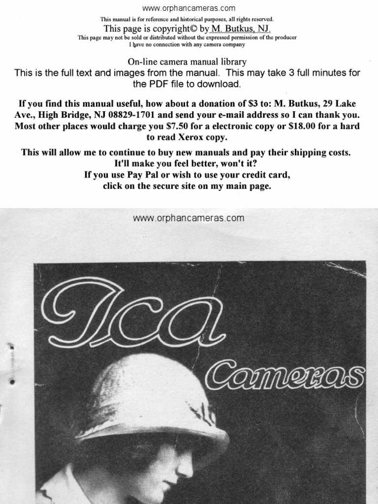 Ica Cameras | PDF | Camera | Camera Lens