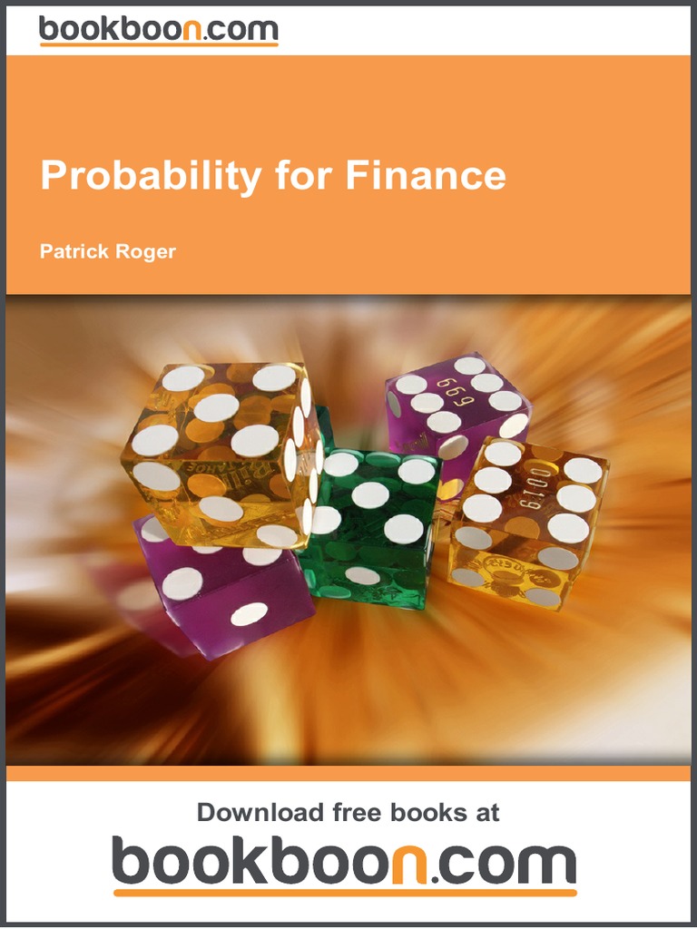 Probability For Finance | PDF | Probability Distribution | Expected Value