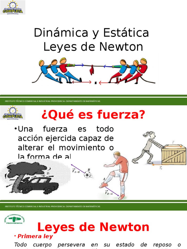 LEYES DE NEWTON 1RA 2DA Y 3RA | Las leyes del movimiento de Newton | Fuerza
