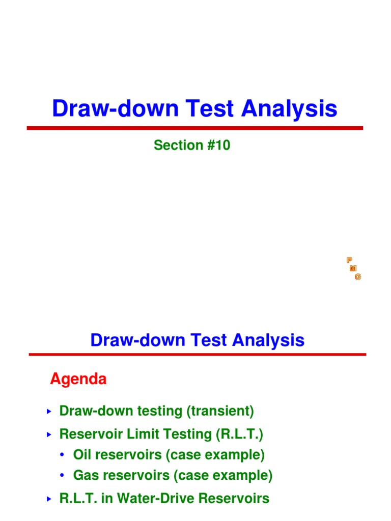 Draw-down Test Analysis Overview | PDF