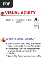 Visual Acuity Conversion Chart | PDF | Visual Acuity | Experimental ...