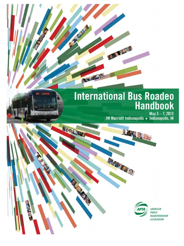 2013 International Bus Roadeo Handbook Updated 3-5-13 | PDF | Bus ...