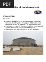 4000 m3 Storage Tank - Data Sheet | PDF | Mechanical Engineering | Nature
