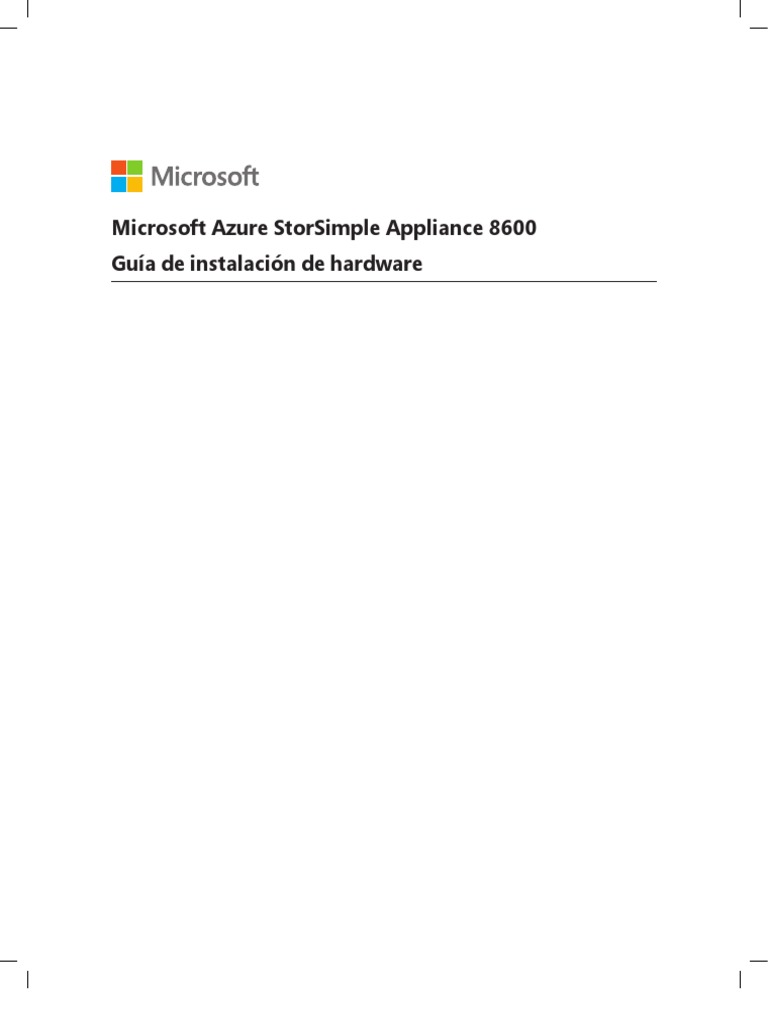 X197220901UNI Microsoft Azure StorSimple 8600 Appliance Hardware ...