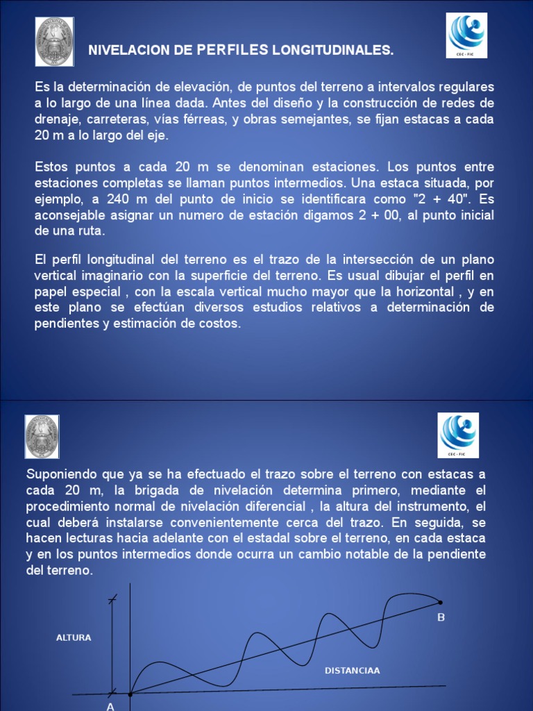 Cap. 5 (Perfil Longitudinal) Rev.1 | PDF | La carretera | Sistema de ...