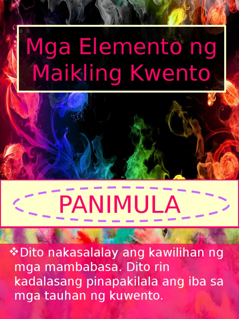 Elemento NG Maikling Kwento | PDF