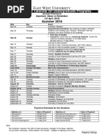 EWU Calendar | PDF | Academic Term | Educational Stages