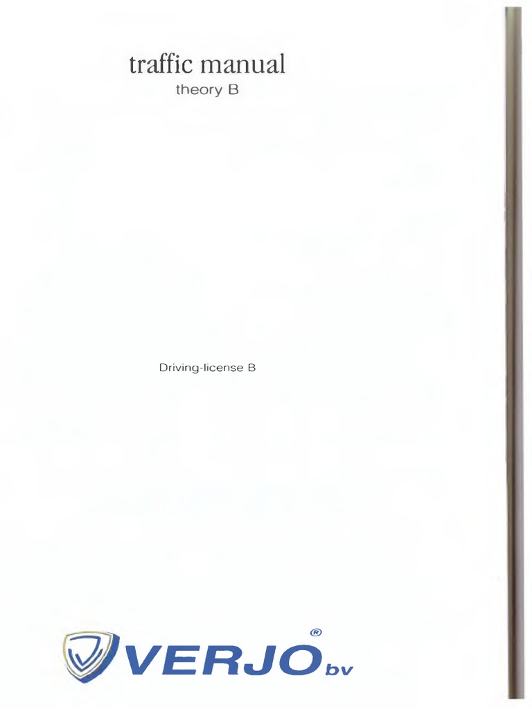 Manual Trafic - Test | PDF | Cycling Infrastructure | Traffic