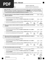 Child PTSD Symptom Scale For DMS-V CPSS-V SR | PDF | Psychology ...