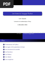 Cours d'initiation à Python PDF | PDF | Compilateur | Langage de ...