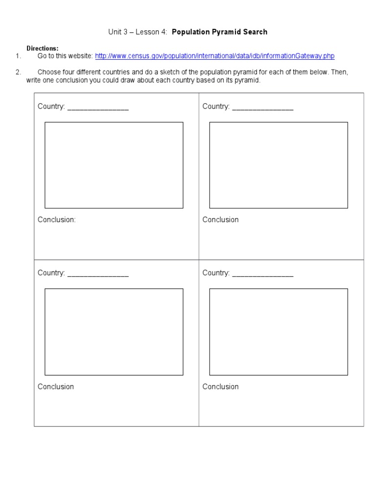 U3 l4 3 Population Pyramid Search | PDF