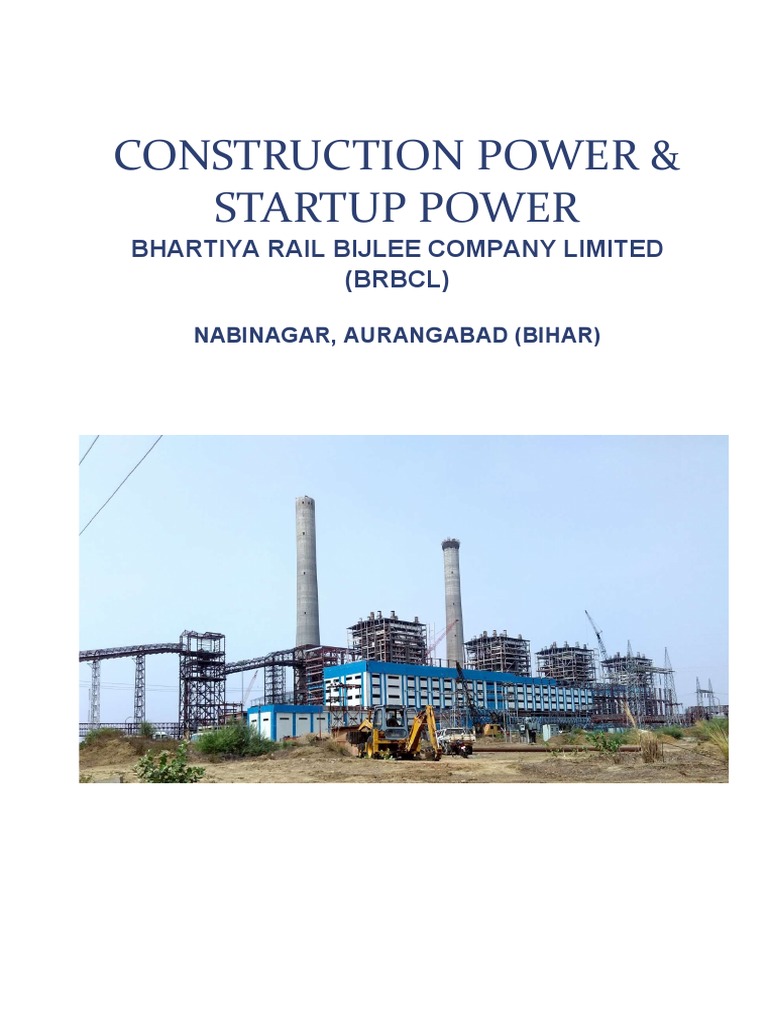 BRBCL Vocational Training Report. | PDF | Electrical Substation ...