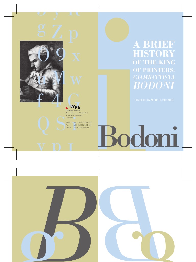 Bodoni.pdf | Typefaces | Serif