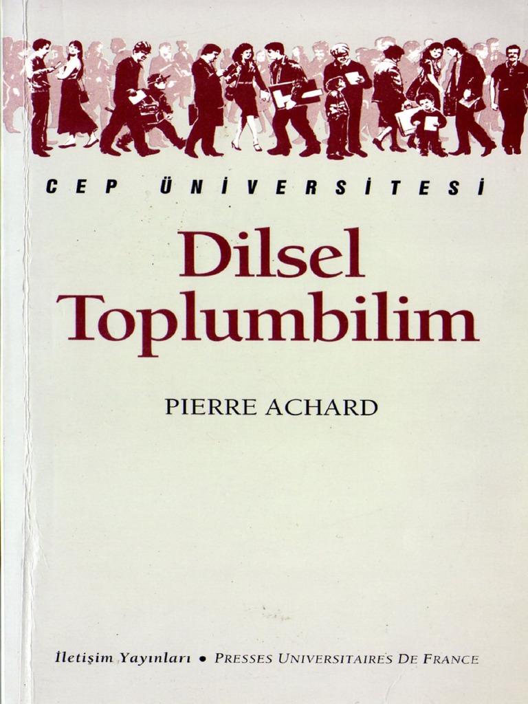 Pierre Achard - Dilsel Toplumbilim | PDF