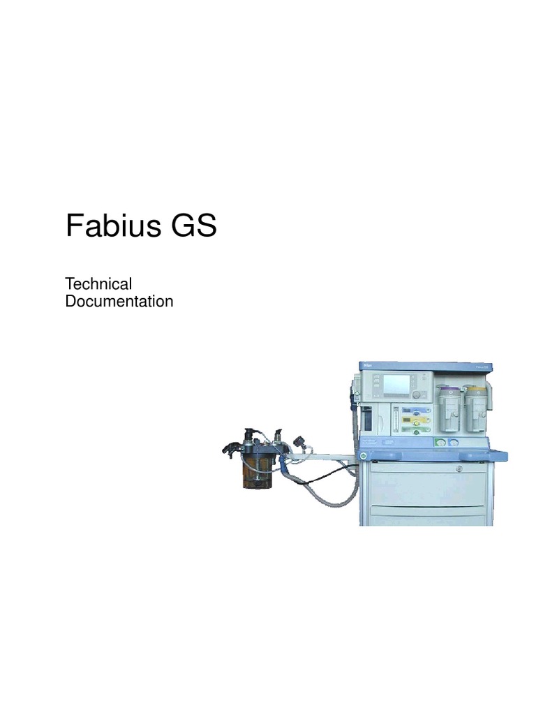 Tech-Doc Fabius GS | PDF | Breathing | Exhalation