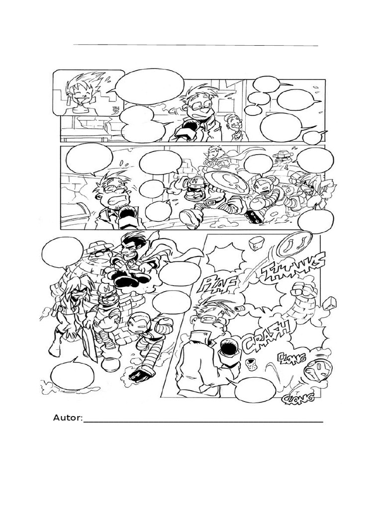 Cómic para Rellenar | PDF