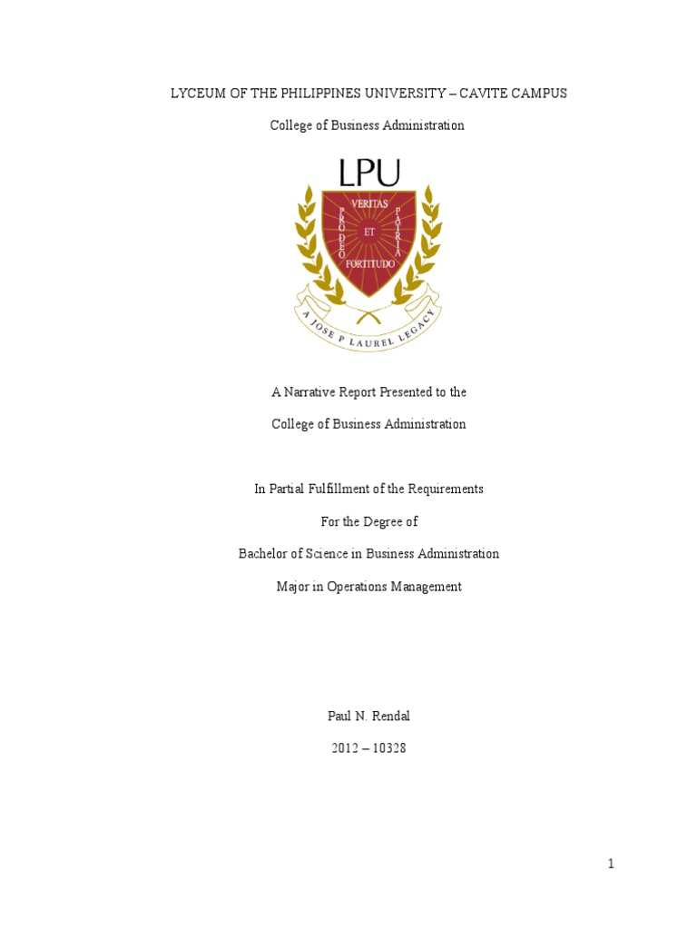 OJT Narrative Report and Dedication | PDF | Learning