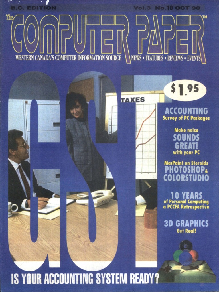 1990-10 The Computer Paper - BC Edition | PDF | Personal Computers ...