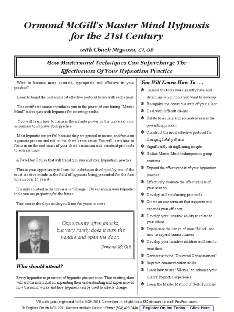 Ormond Mcgill Download Free Pdf Hypnosis Mental Health