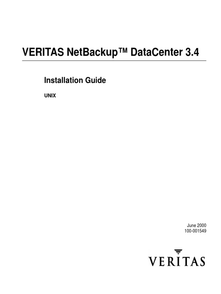 875-1940-10 Veritas NetBackUp PDF | PDF | Command Line Interface ...