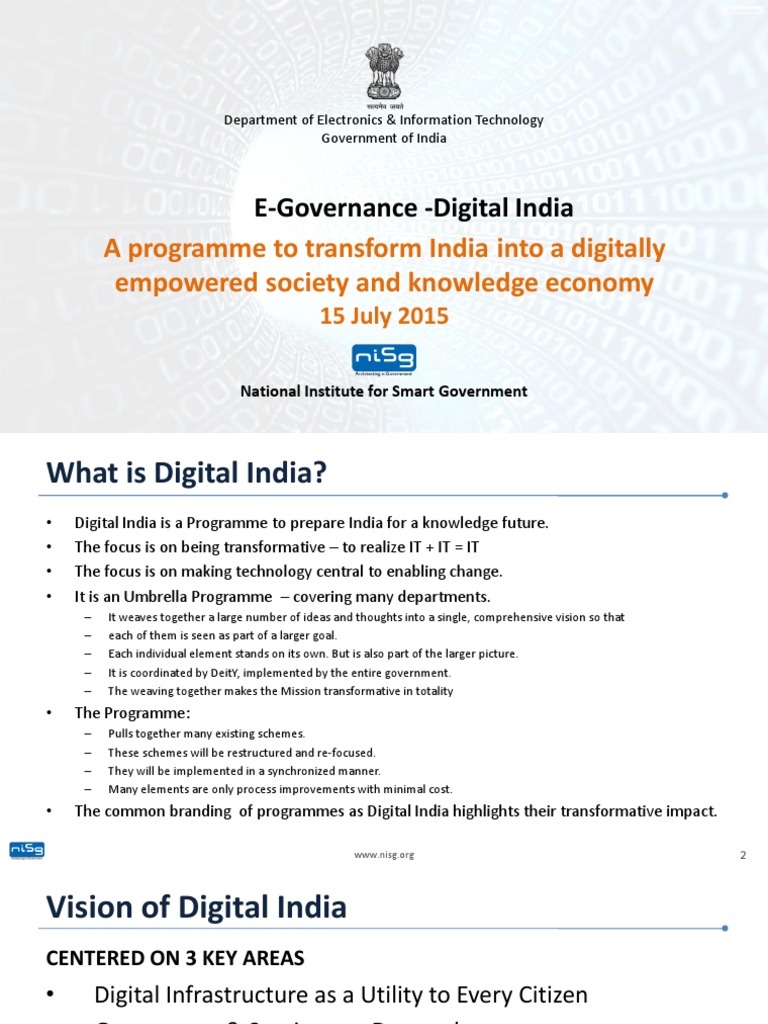ICT E Governance | PDF | Cloud Computing | E Government