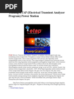 Modul Pelatihan ETAP - Dasar 1 PDF | PDF | Teknologi & Rekayasa