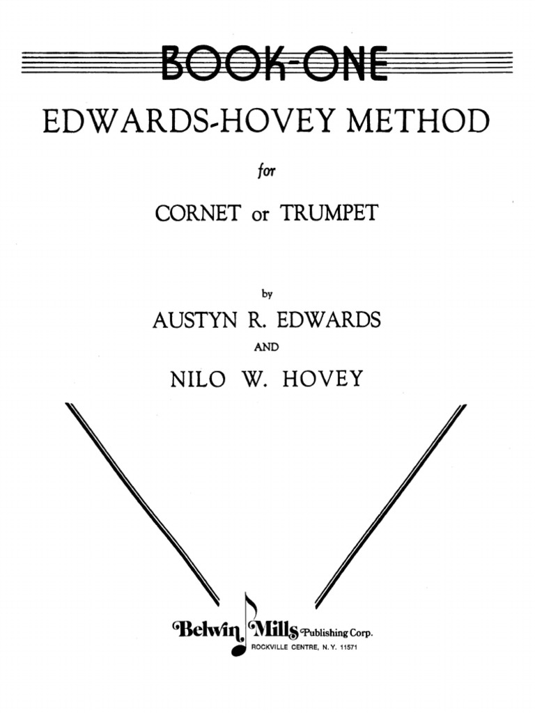 Edwards-Hovey - Method For Cornet or Trumpet | PDF