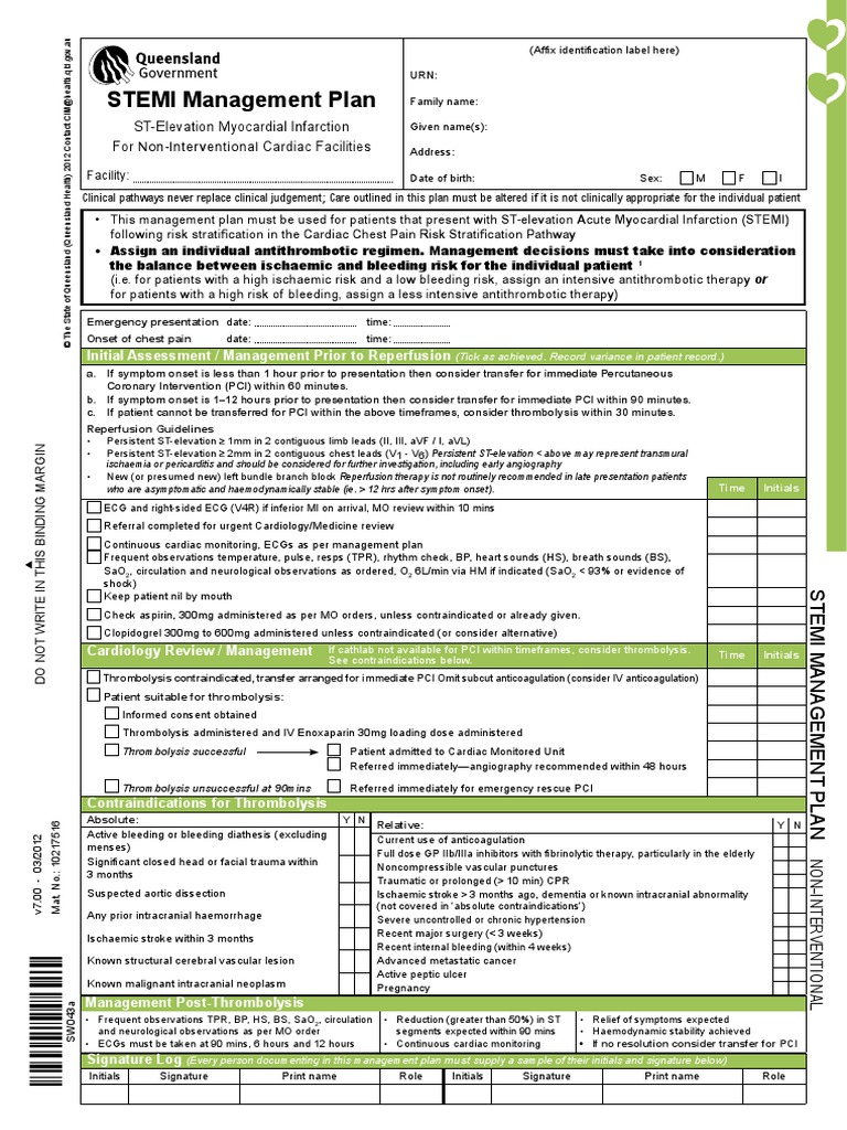 Pathway Stemi | Myocardial Infarction | Percutaneous Coronary Intervention