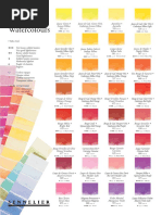 Prismacolor Soft Core Colored Pencils Lightfast Color Chart | PDF ...