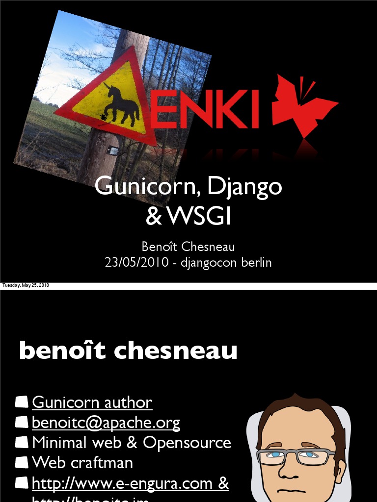 Gunicorn, Django & WSGI | PDF | Computer Engineering | Network Architecture