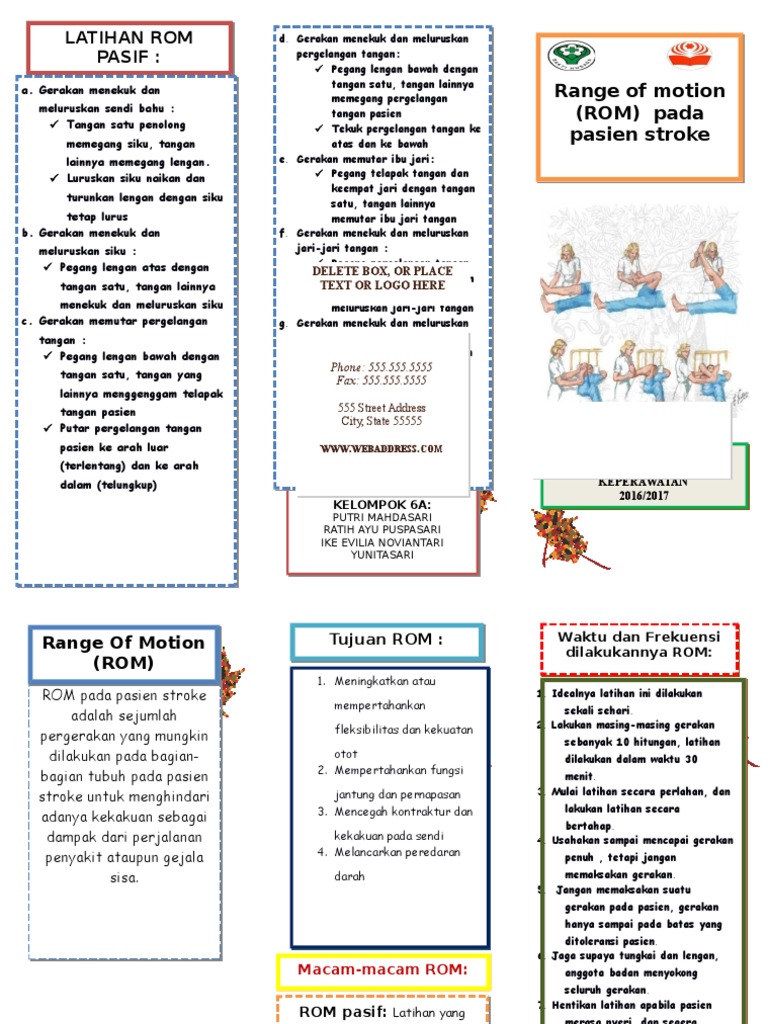 Latihan ROM untuk Pasien Stroke | PDF
