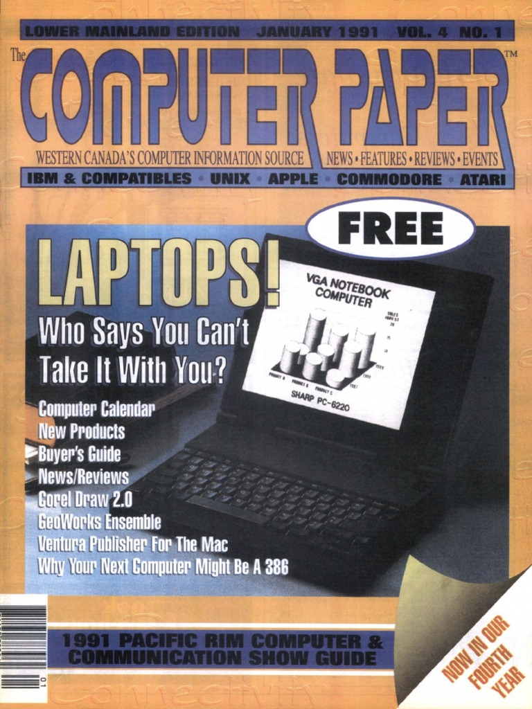 1991-01 The Computer Paper - BC Edition | PDF | Personal Computers ...